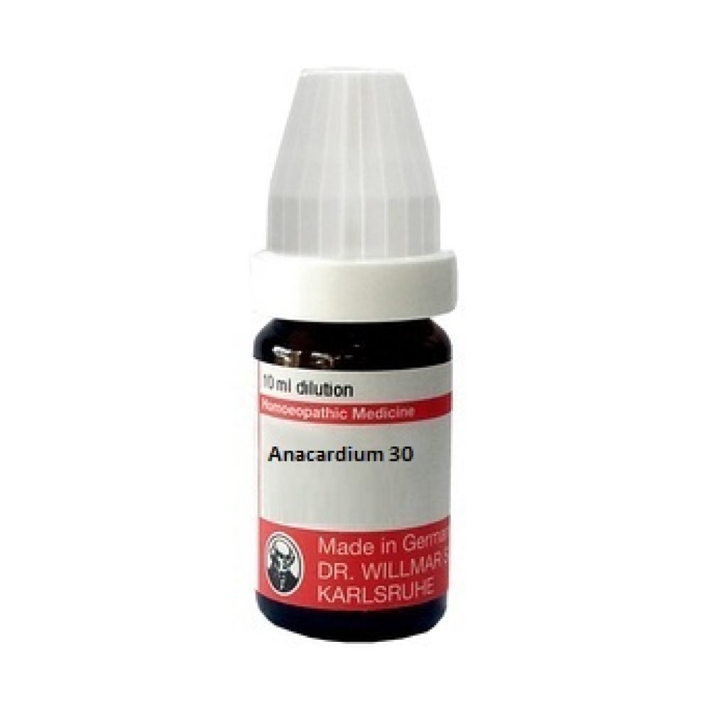 Anacardium 30 10ml Schwabe Homeopathic