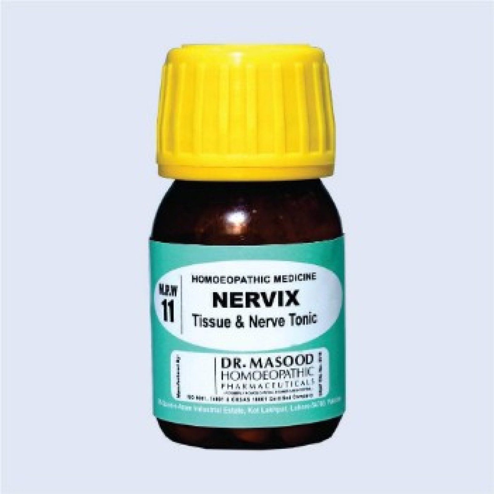 MPW-11 NERVIX MASOOD HOMEOPATHIC
