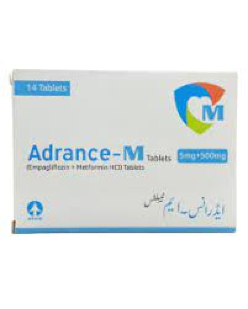 Buy Original Adrance M 12.5/1000MG Tab German in Pakistan - Homeopathic ...