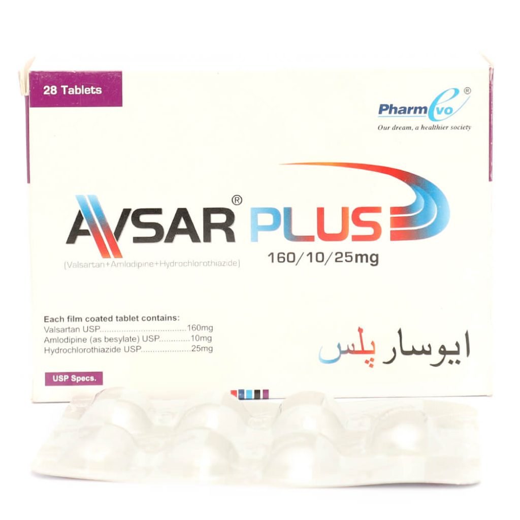 Buy Original Avsar Plus 160/10/25MG Tab German in Pakistan ...