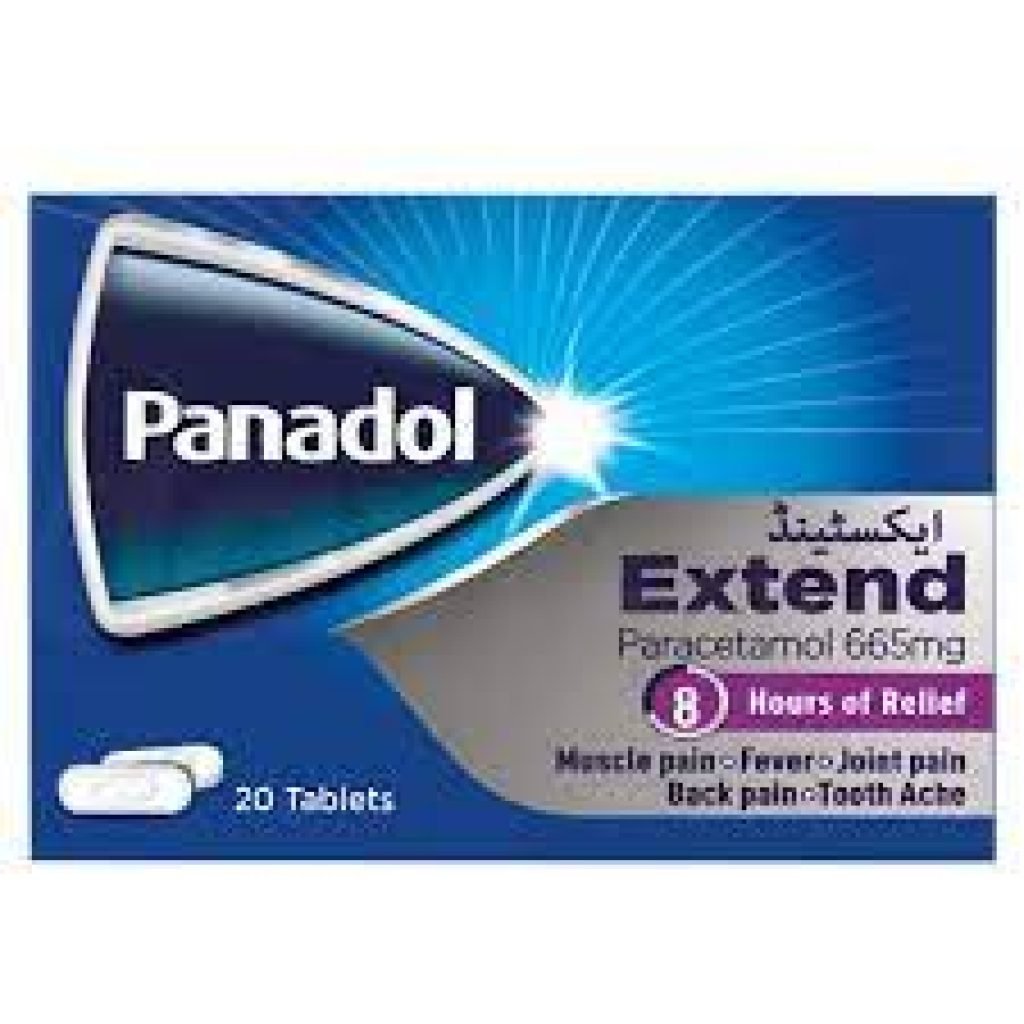 Buy Original Panadol Extend 665MG Tab German in Pakistan - Homeopathic ...