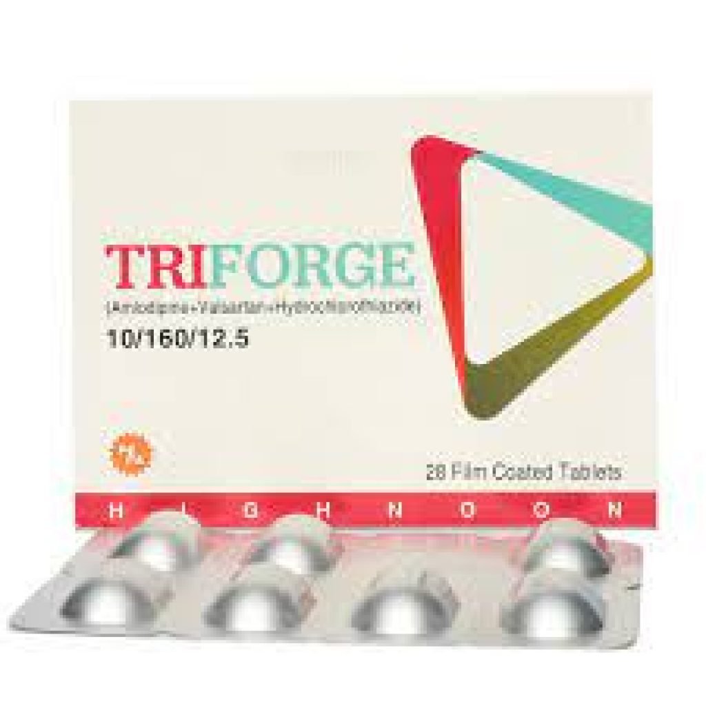 Buy Original Triforge 10/160/12.5MG Tab German in Pakistan - Homeopathic Medicine Pakistan